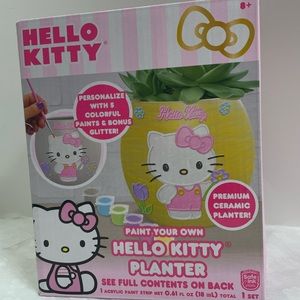 Sanrio | Art | Hello Kitty Planter Paint Your Own 4 | Poshmark